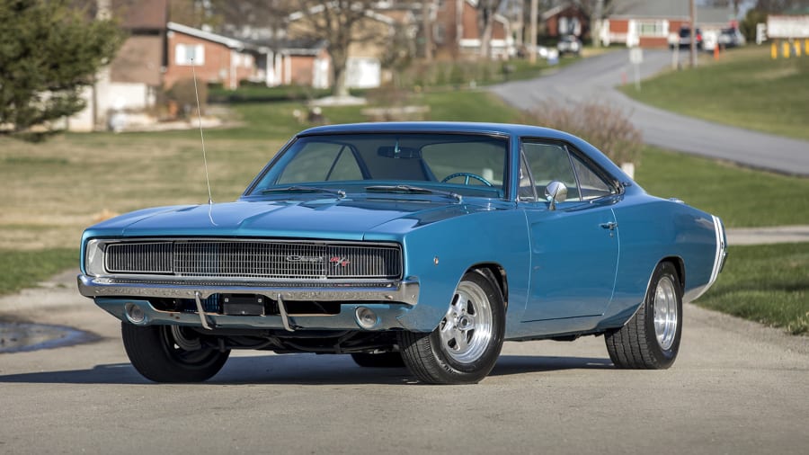 Dodge Charger 1968 Blue