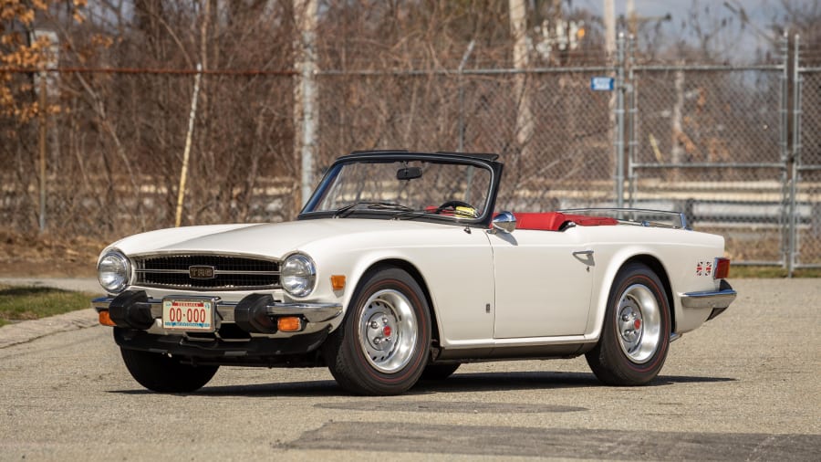 1976 Triumph TR6 Convertible at Indy 2022 as T209 - Mecum Auctions