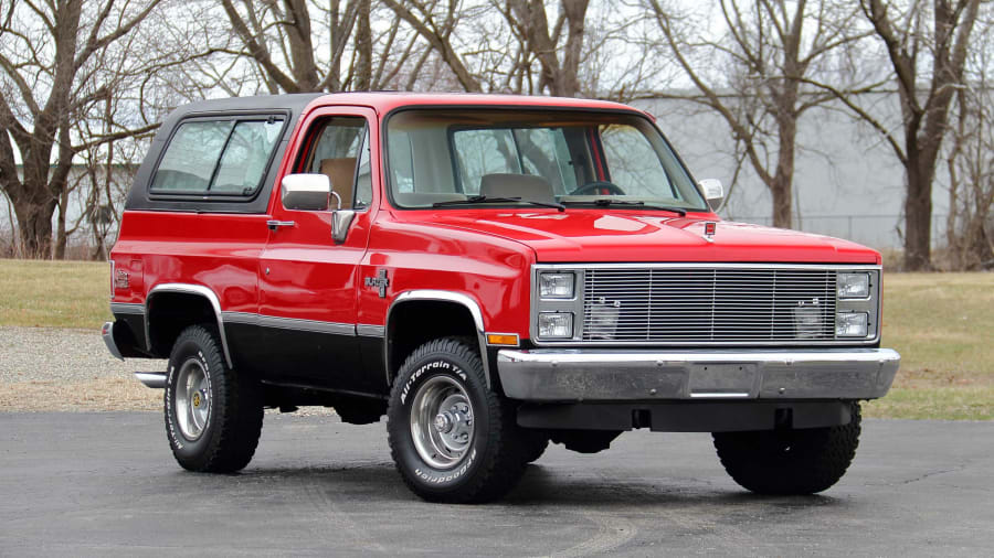 1984 GMC Jimmy at Indy 2022 as F55 - Mecum Auctions