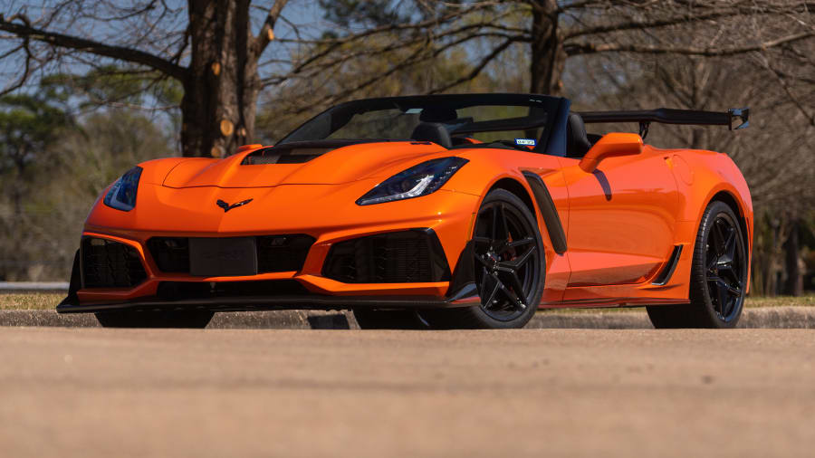 2019 Chevrolet Corvette ZR1 Convertible for Sale at Auction - Mecum ...