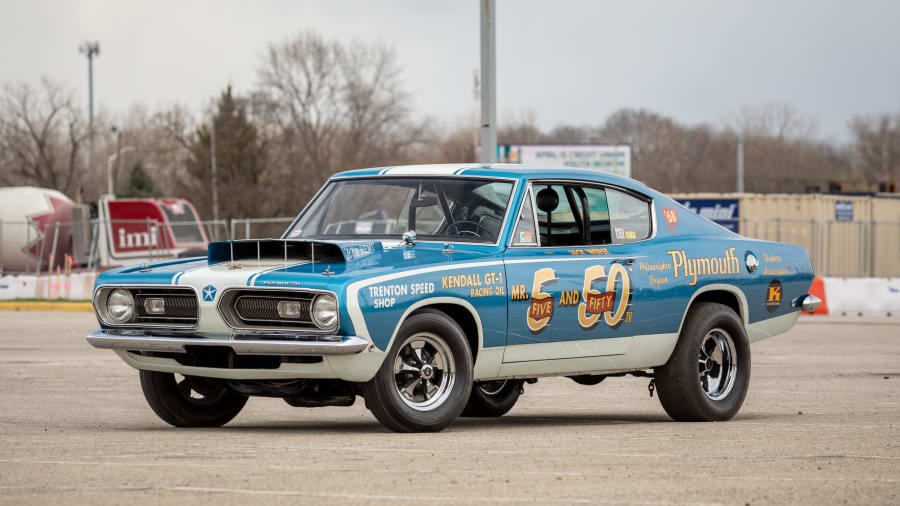 1968 Plymouth Barracuda B029 'Mr. 5 and 50' Super Stock for Sale at ...