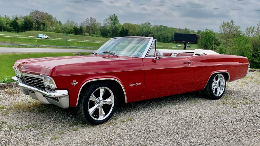 1965 Chevrolet Impala SS Convertible at Indy 2022 as K229.1 - Mecum Auctions