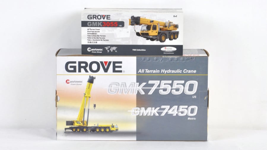 Grove Telescopic Model Cranes Lot Of 2 at The Toy Auction 2014 as M80 ...