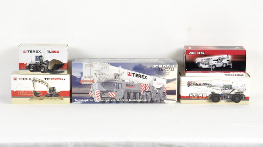 Terex Model Tractors And Cranes Lot Of 5 at The Toy Auction 2014 as M84 ...
