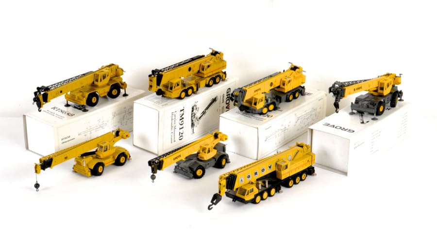 Grove Telescopic Model Cranes Lot Of 7 for Sale at Auction - Mecum Auctions