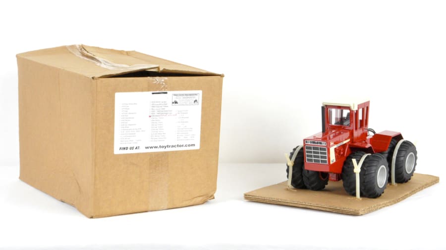 International 4366 Deluxe Turbo Red Cab Model Tractor for Sale at ...