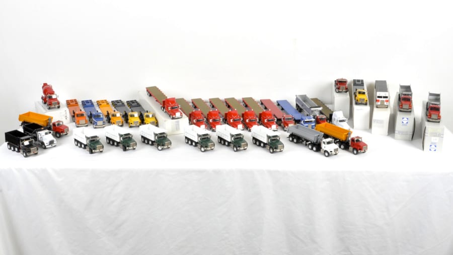 Lot Of 32 Different Semi And Dump Trucks And Trailers for Sale at ...