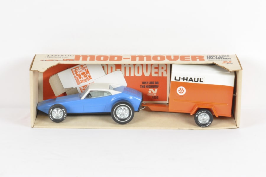 U Haul Car And Trailer at The Toy Auction 2014 as M373 - Mecum Auctions