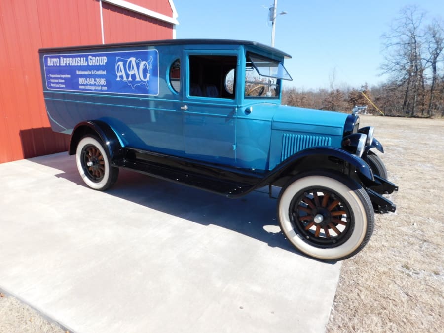 1928 Chevrolet Panel Truck at Tulsa 2021 as F145 - Mecum Auctions
