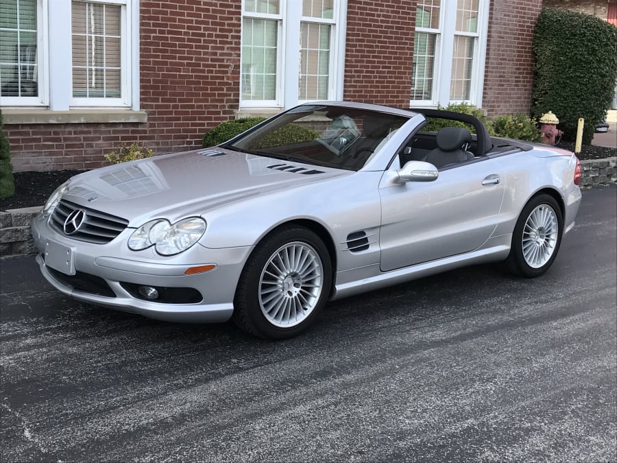2003 Mercedes-Benz SL500 Convertible for sale at Tulsa 2021 as F267 ...