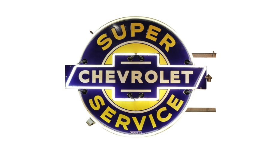 Chevrolet Super Service 48x42x18 for Sale at Auction - Mecum Auctions
