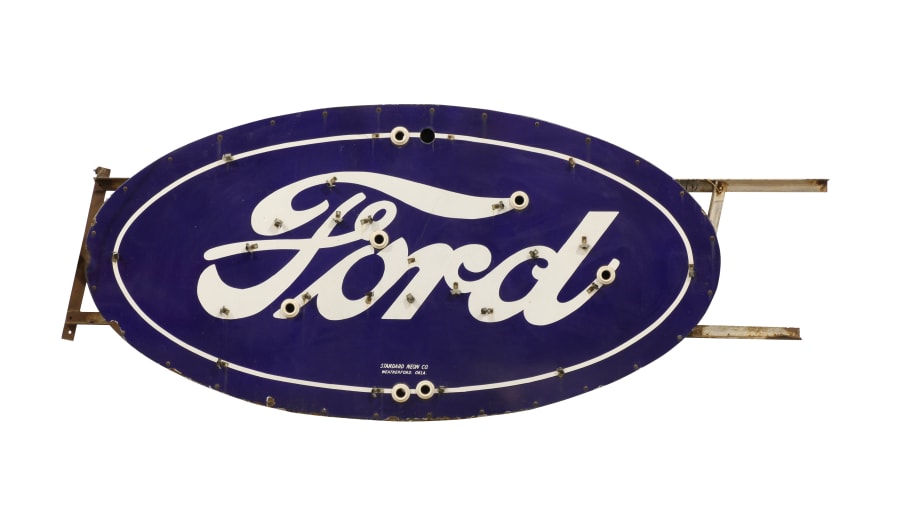 Ford 72x36x8 at The Walker Sign Collection 2015 as S76 - Mecum Auctions