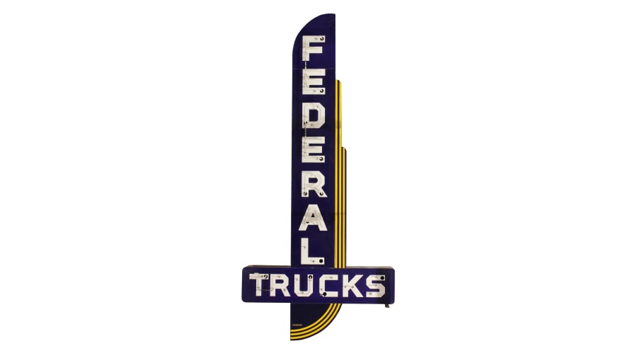 Federal Trucks 70x153x12 for sale at The Walker Sign Collection 2015 as ...