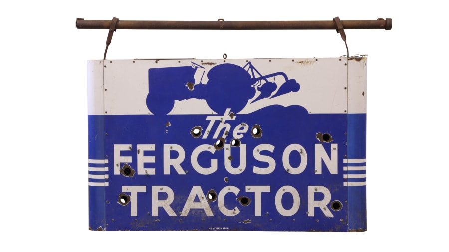 The Ferguson Tractor 75x46x8 at The Walker Sign Collection 2015 as S165 ...