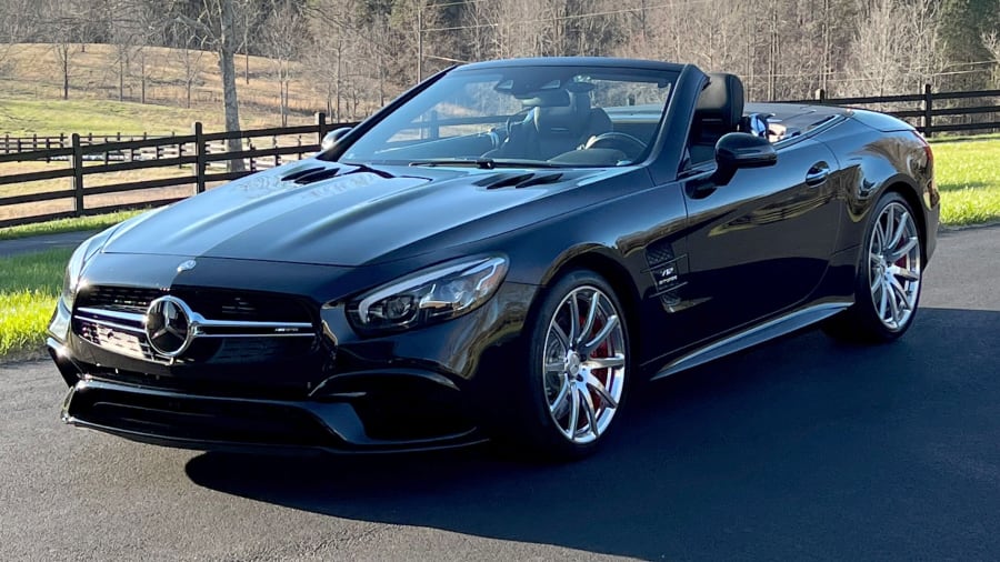 2017 Mercedes-Benz SL65 AMG Convertible for Sale at Auction - Mecum ...
