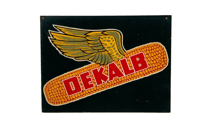 DEKALB Flying Corn Signs, Lot of 2 for Sale at Auction - Mecum Auctions