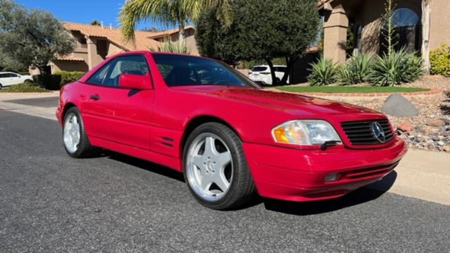 1996 Mercedes-Benz SL500 Convertible for Sale at Auction - Mecum Auctions
