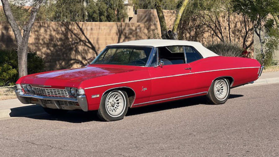 1968 Chevrolet Impala Convertible for Sale at Auction - Mecum Auctions