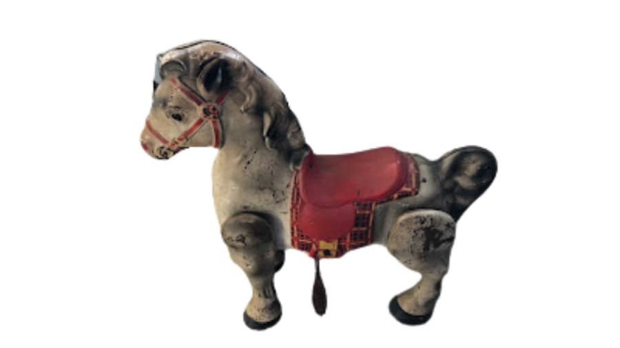1950s MOBO Bronco Pedal Horse at Gone Farmin' Spring Classic 2023 as ...