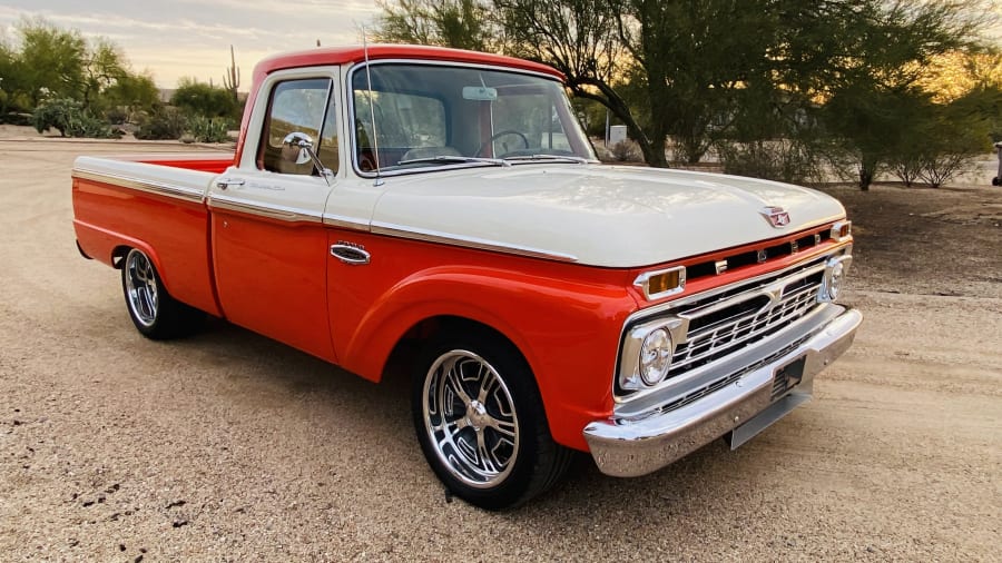 1966 Ford F100 Custom Pickup for sale at Glendale 2023 as S109 - Mecum ...