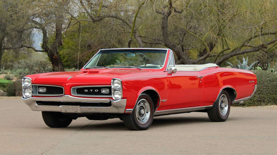 1966 Pontiac GTO Convertible for Sale at Auction - Mecum Auctions