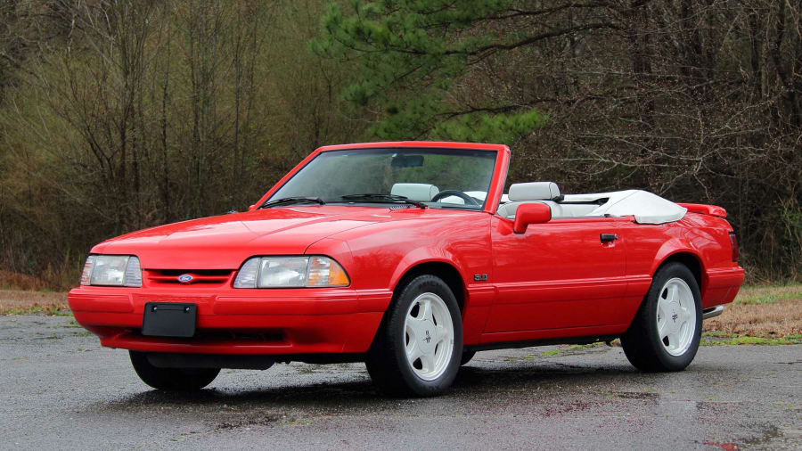 1992 Ford Mustang LX Summer Edition Convertible for Sale at Auction ...