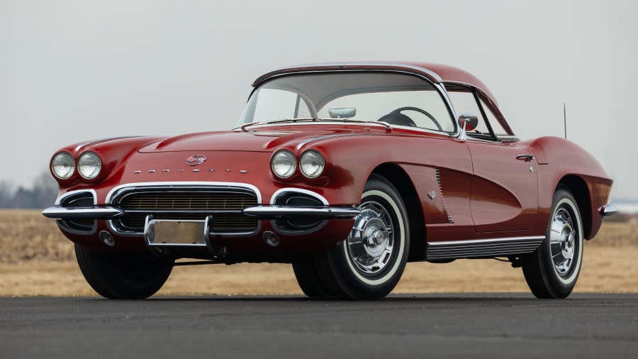 1962 Corvette Window Sticker