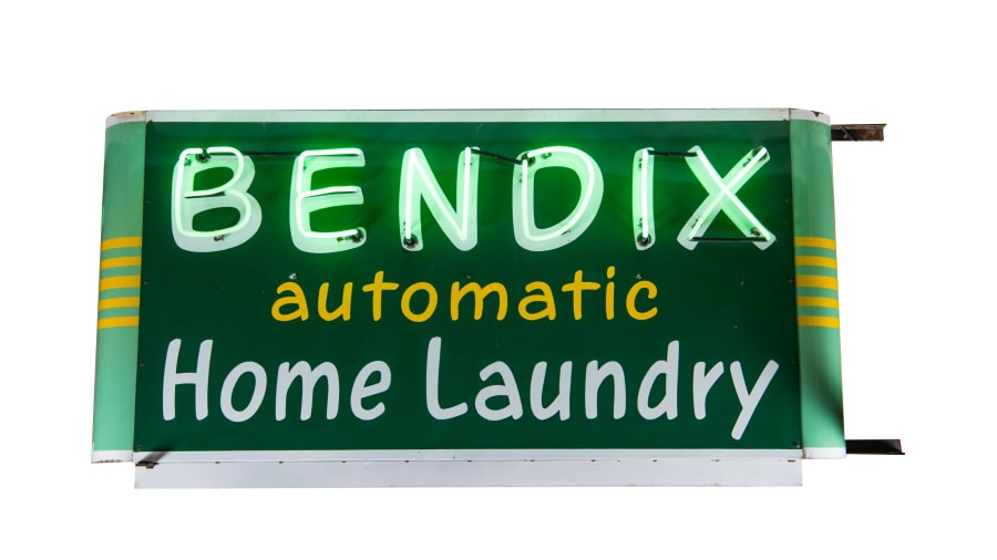 Bendix Double-Sided Porcelain Neon Sign for Sale at Auction - Mecum ...