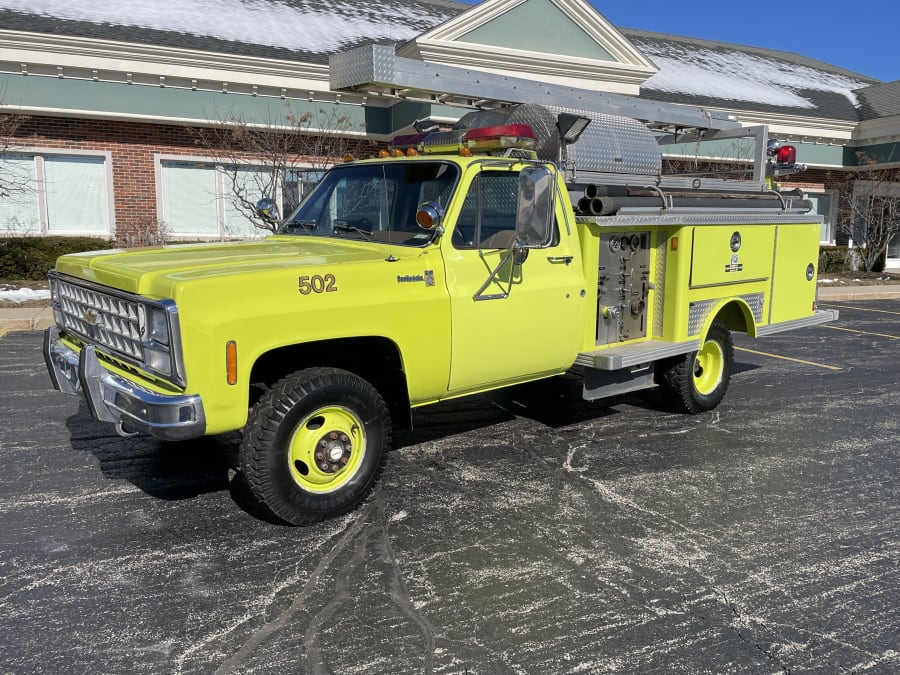 1980 Chevrolet Scottsdale 30 Pumper Truck for Sale at Auction - Mecum ...