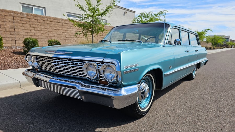 1963 Chevrolet Impala Wagon for Sale at Auction - Mecum Auctions