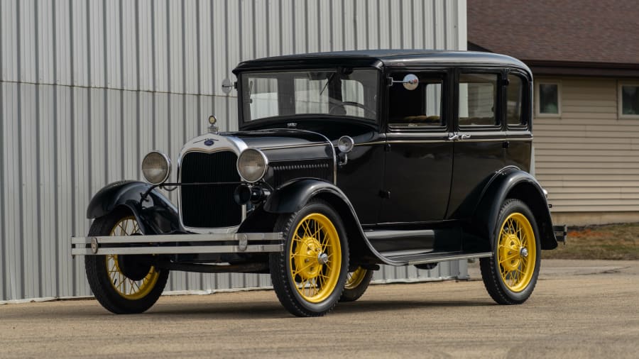1929 Ford Model A Sedan for Sale at Auction - Mecum Auctions