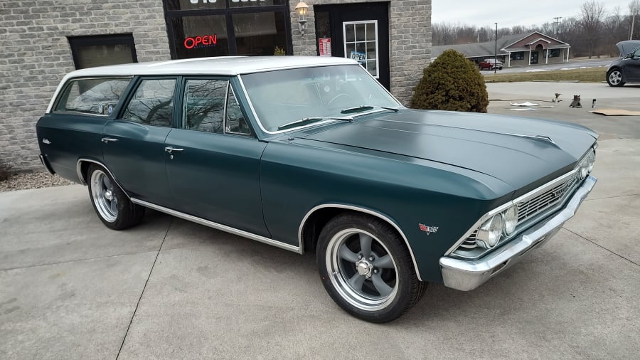 1966 Chevrolet Chevelle Wagon for Sale at Auction - Mecum Auctions