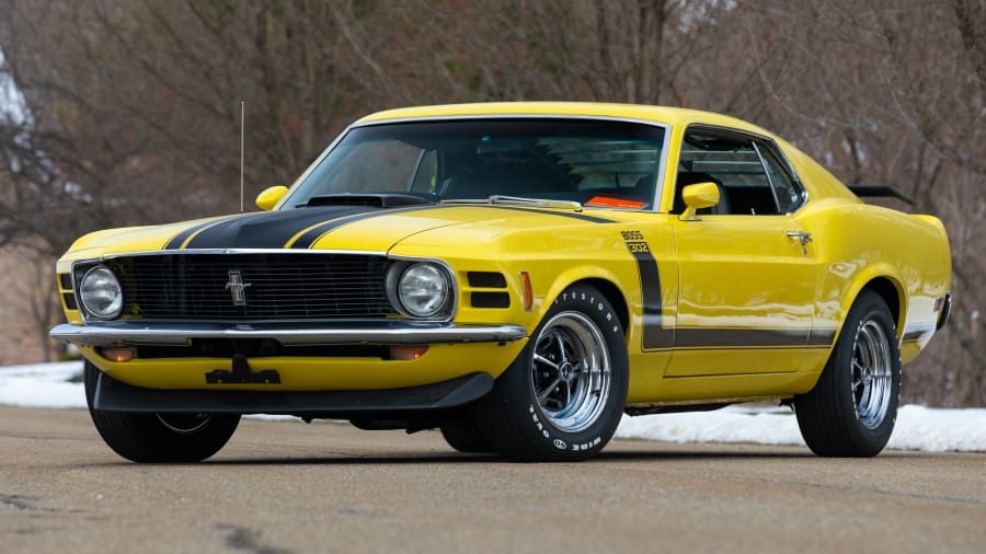 1970 Ford Mustang Boss 302 Fastback for Sale at Auction - Mecum Auctions