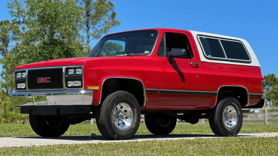 1990 GMC Jimmy SLE for Sale at Auction - Mecum Auctions