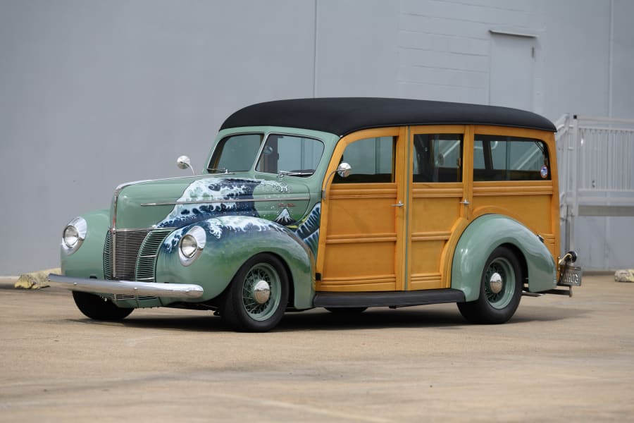 1940 Ford Deluxe Station Wagon for Sale at Auction - Mecum Auctions