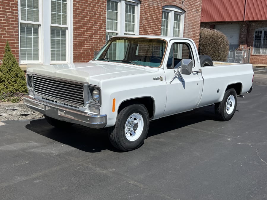 1977 Chevrolet C20 Scottsdale Camper Special Pickup for Sale at Auction ...