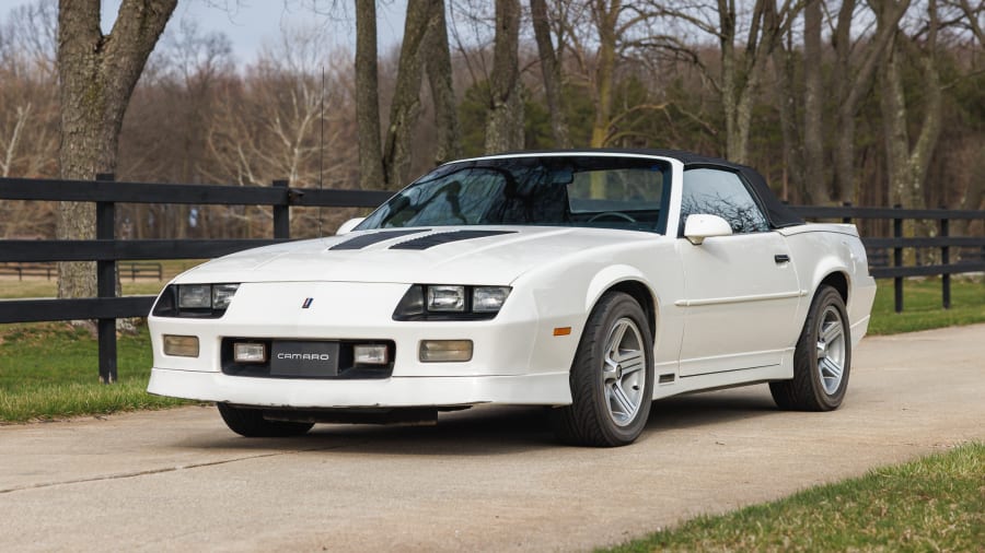 1990 Chevrolet Camaro IROC-Z Convertible for Sale at Auction - Mecum ...