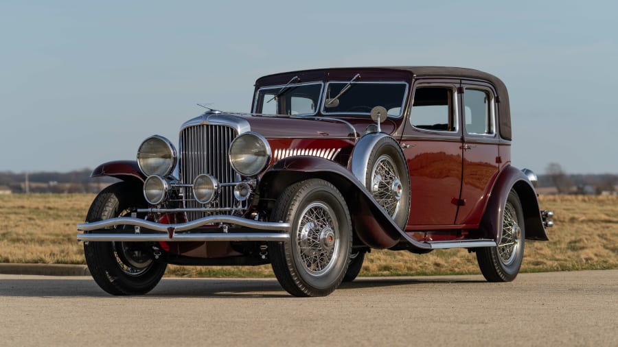Duesenberg Model J and Supercharged Cord Convertible Coupe at Mecums ...