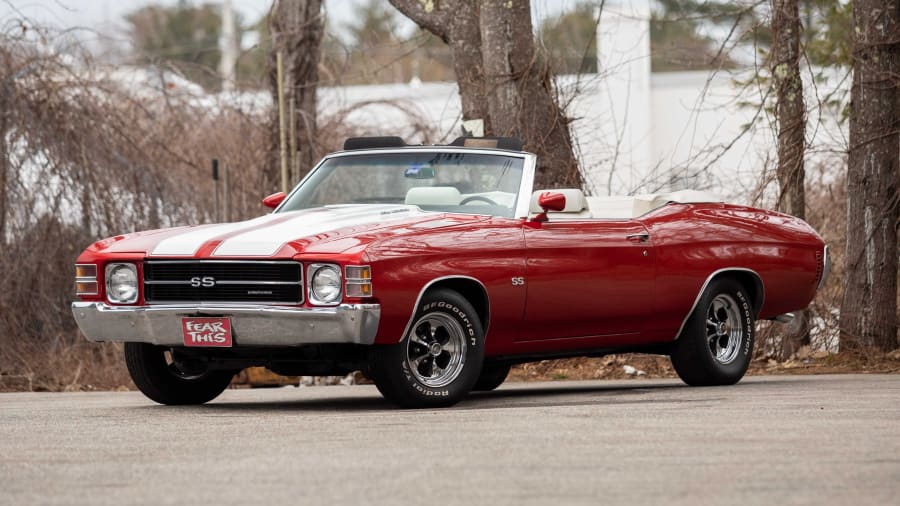 1971 Chevrolet Chevelle Convertible for Sale at Auction - Mecum Auctions