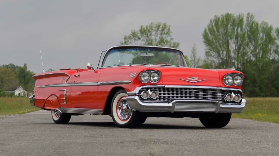 1958 Chevrolet Impala Convertible for Sale at Auction - Mecum Auctions