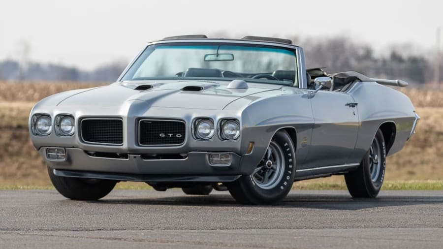 1970 Pontiac GTO Judge Ram Air IV Convertible for Sale at Auction ...