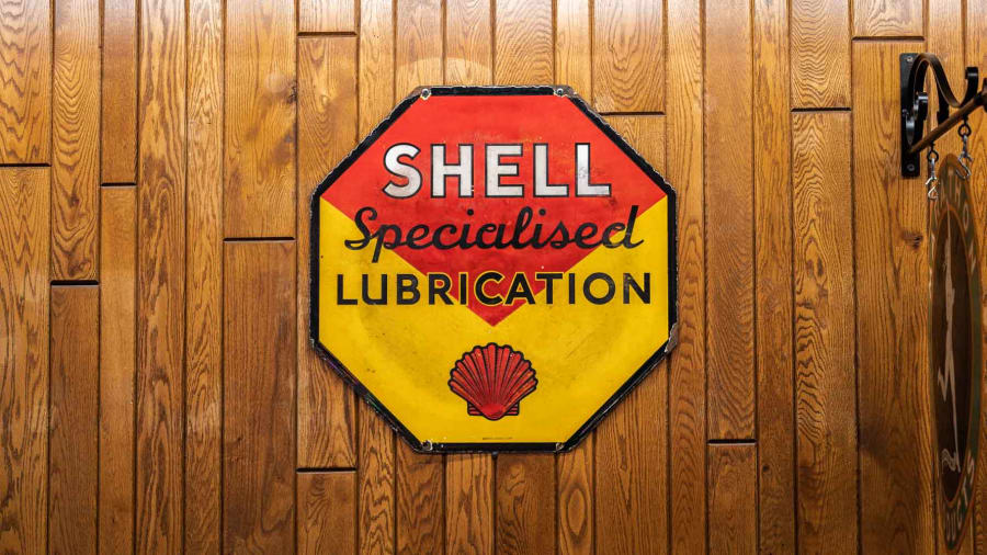 1930s Shell Single-Sided Porcelain Sign for Sale at Auction - Mecum ...