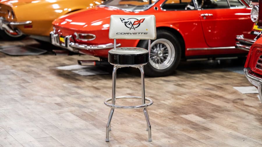 Corvette Stool with Backrest for Sale at Auction - Mecum Auctions