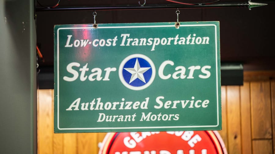 Star Cars Authorized Service Double-Sided Porcelain Sign for Sale at ...