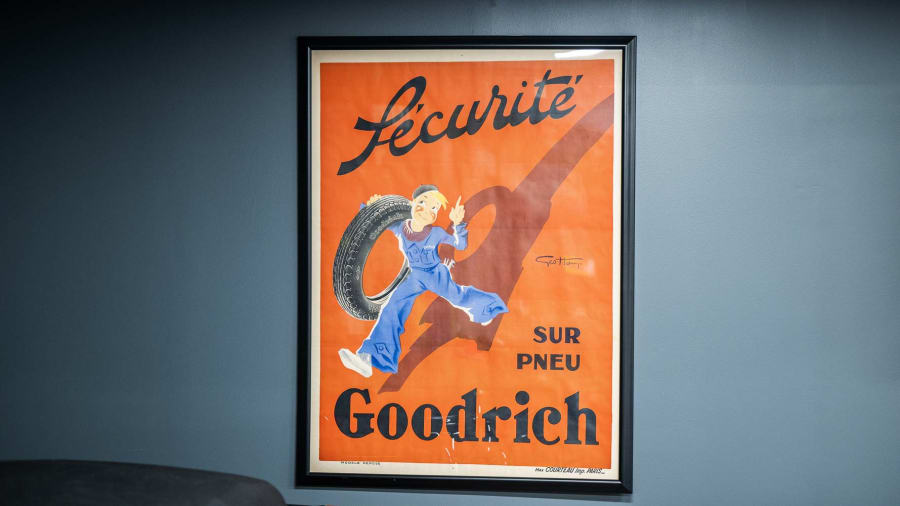 Pneu Goodrich Framed French Advertising Poster at The World’s Largest ...