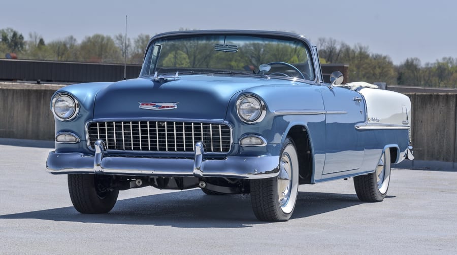 1955 Chevrolet Bel Air Convertible for Sale at Auction - Mecum Auctions
