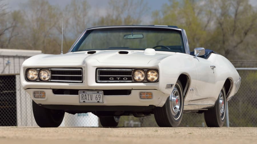 1969 Pontiac GTO Ram Air IV Convertible for Sale at Auction - Mecum ...