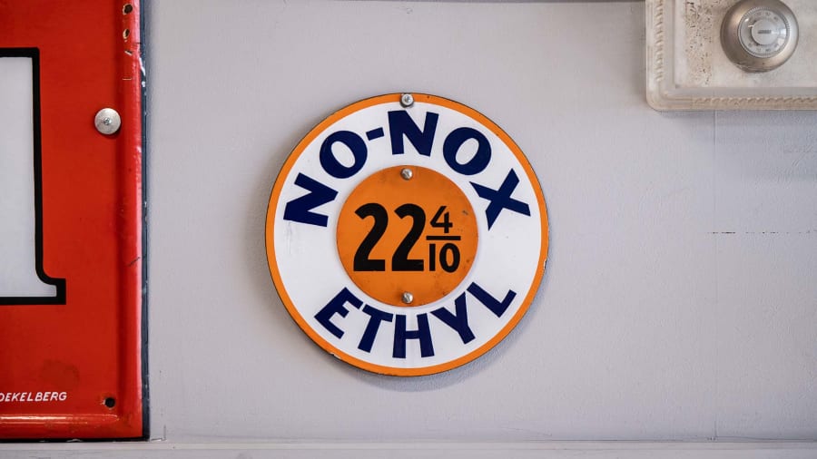 No-Nox Ethyl Single-Sided Porcelain Sign for Sale at Auction - Mecum ...