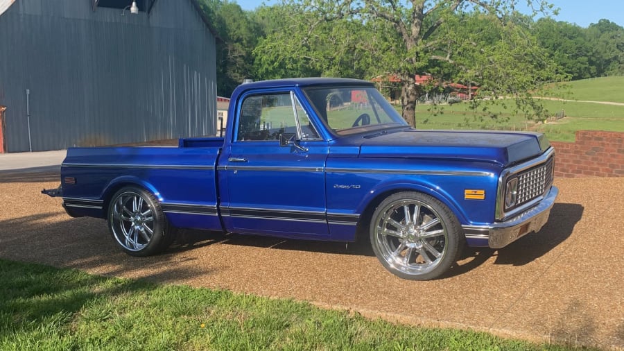 1972 Chevrolet C10 Custom Pickup for Sale at Auction - Mecum Auctions