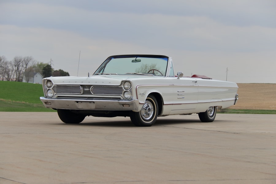 1966 Plymouth Fury Convertible at Indy 2023 as K159 - Mecum Auctions